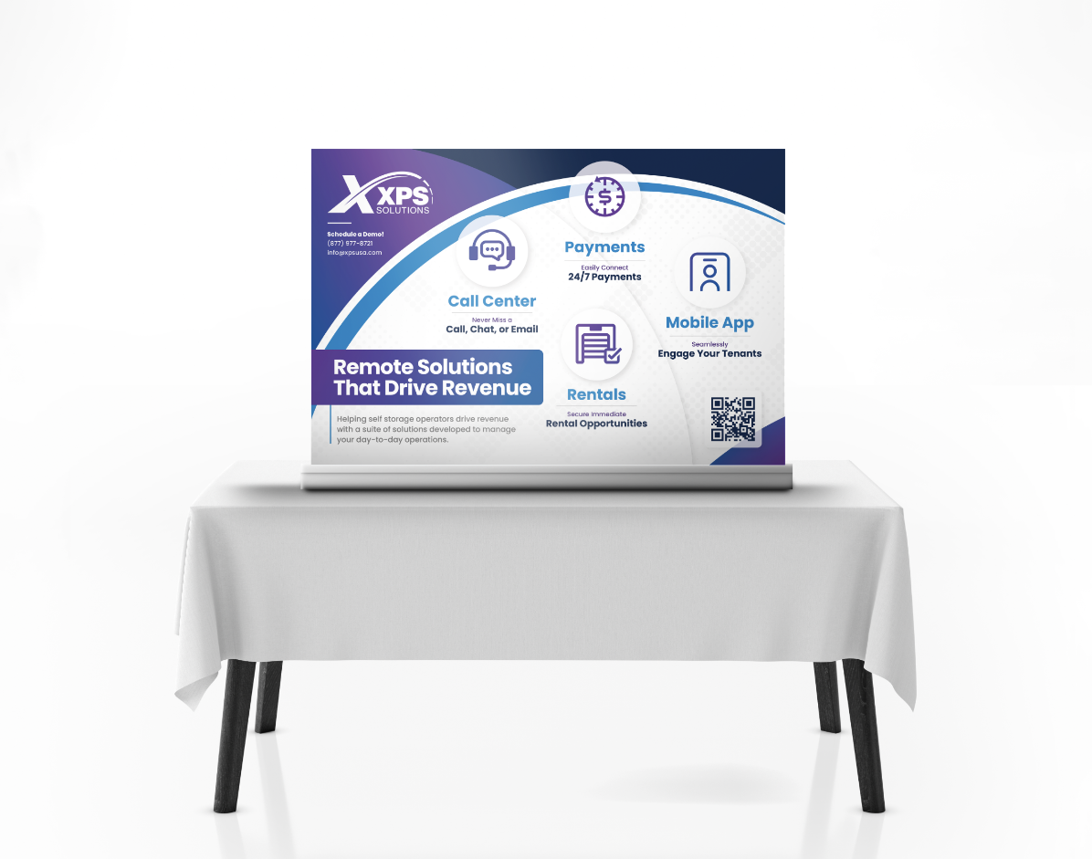 XPS Pop Up Display | FineView Marketing